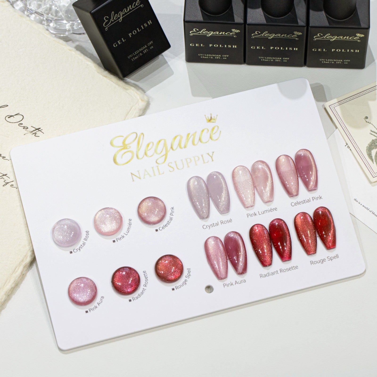 Luminous Rose Collection – elegancenailsupply
