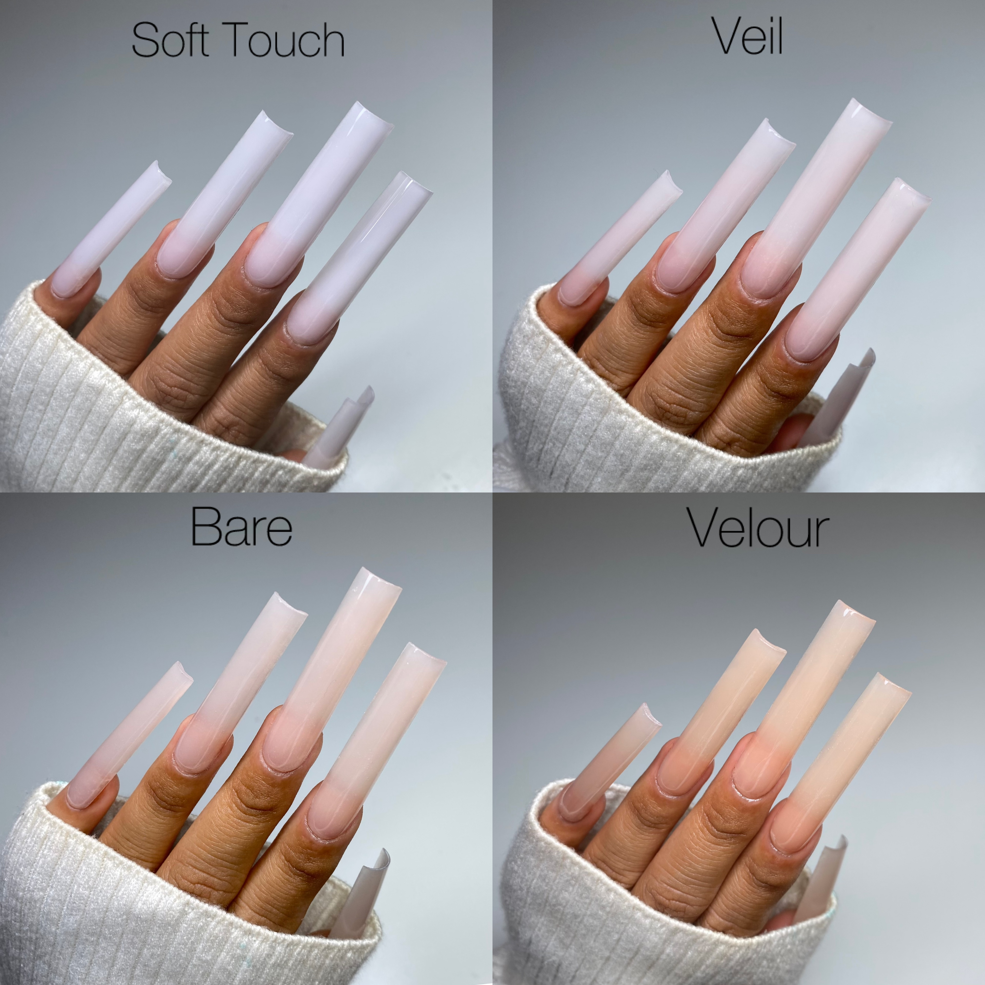The Bare Essentials Cover Collection – elegancenailsupply